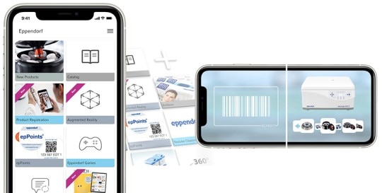Collect epPoints via the Eppendorf App - Eppendorf Germany