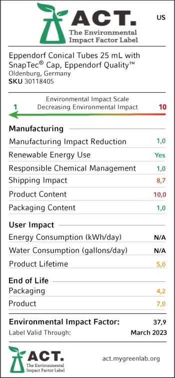 Certifications - Eppendorf Spain