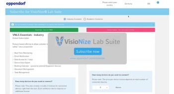 Resources for VisioNize - Eppendorf