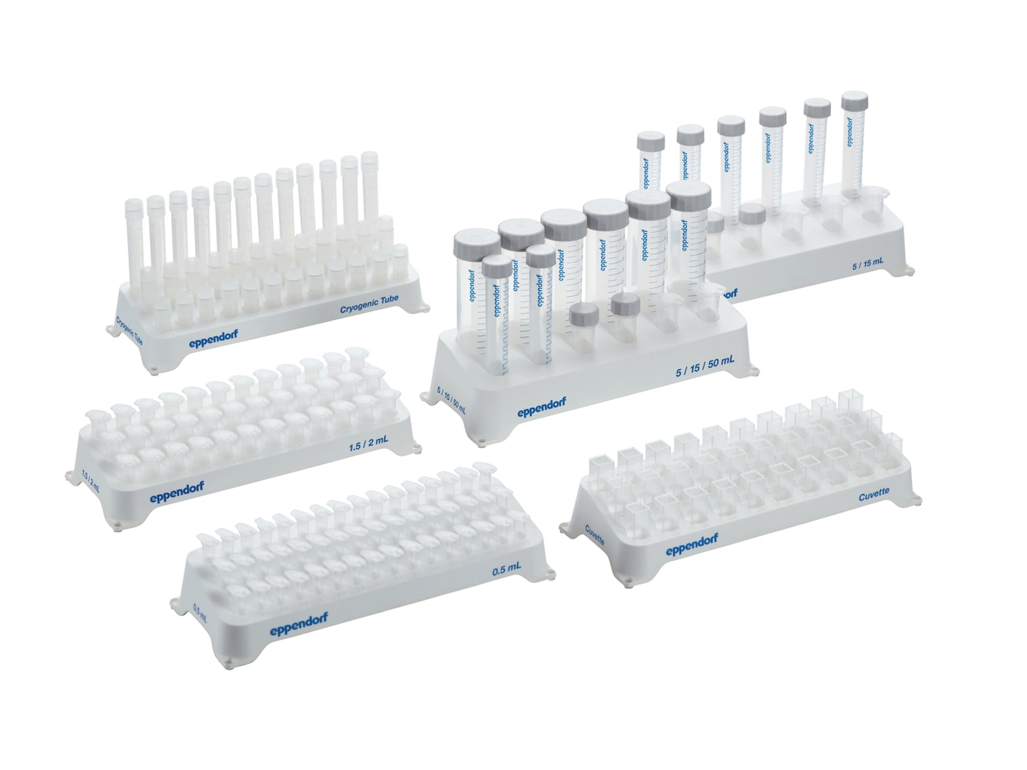 Eppendorf Tube RacksとEppendorf Cuvette Rack