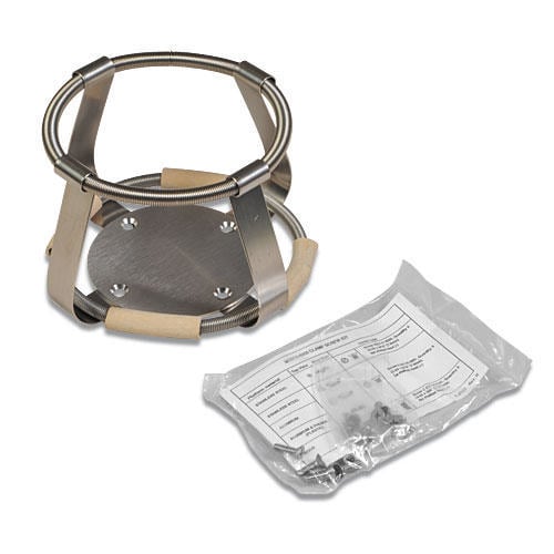 Lab shaker clamps and adhesive mats