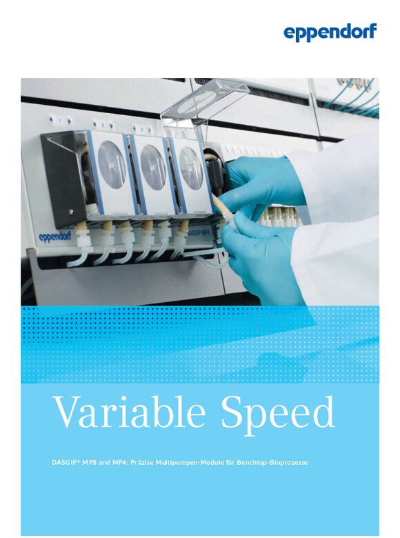 DASGIP® MP8 和 MP4 多蠕动泵模块