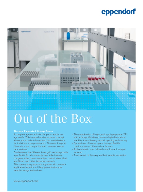 Eppendorf Storage Boxes