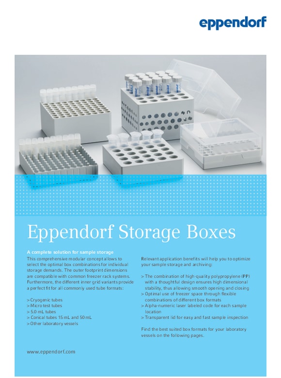 Eppendorf Storage Boxes