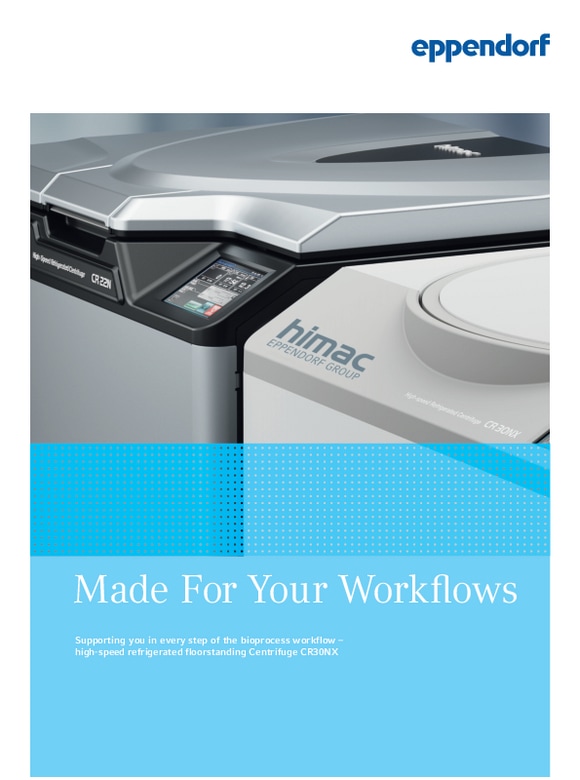 Centrifuge CR30NX - High-Speed Centrifuge | Harvesting Centrifuge